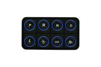 AEM EV 8 Button Keypad CAN Based Programmable Backlighting - 30-8400